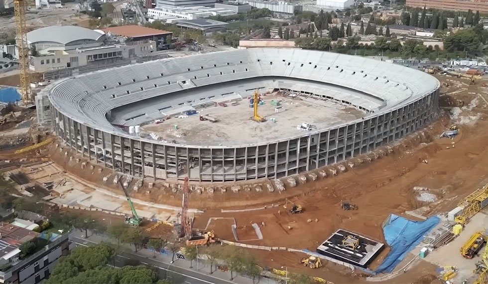 Nou Camp Umbau