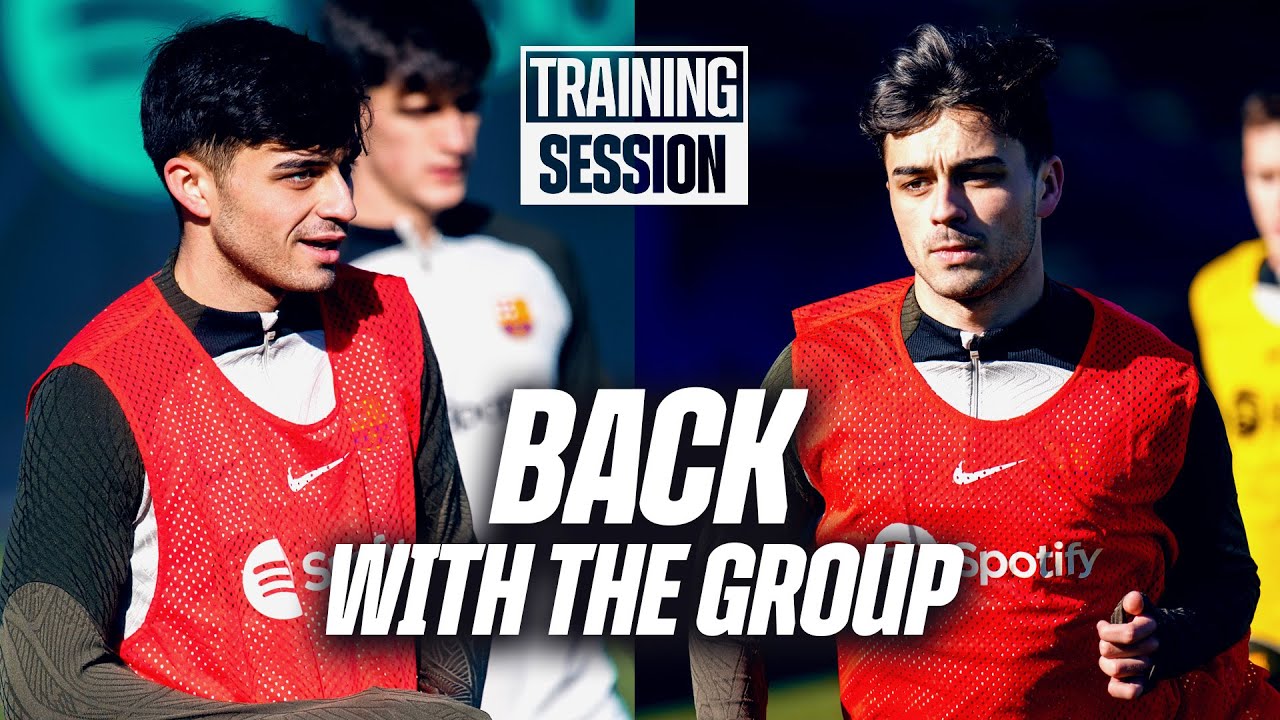 Teilweise zurück im Team-Training: Pedri vor Comeback - Barçawelt